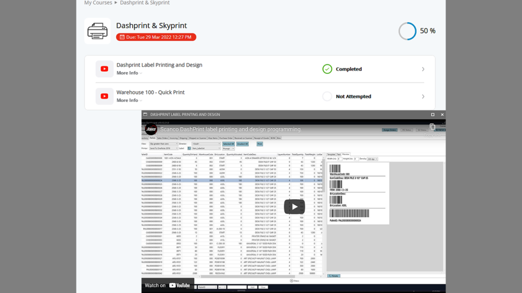 Scanco Learning Management System - Sage Warehouse & Manufacturing ...