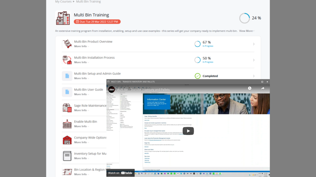 Scanco Learning Management System - Sage Warehouse & Manufacturing ...