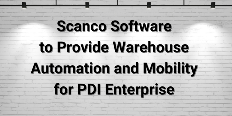 Scanco Software to Provide Warehouse Automation and Mobility for PDI ...